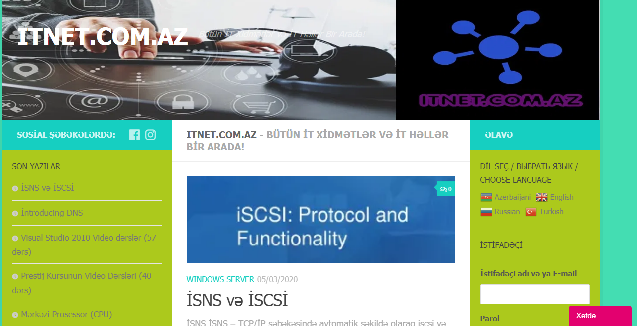 İnformatika Testləri və Cavabları -2 (SINAQ-TQDK) - www.YUSIF.az